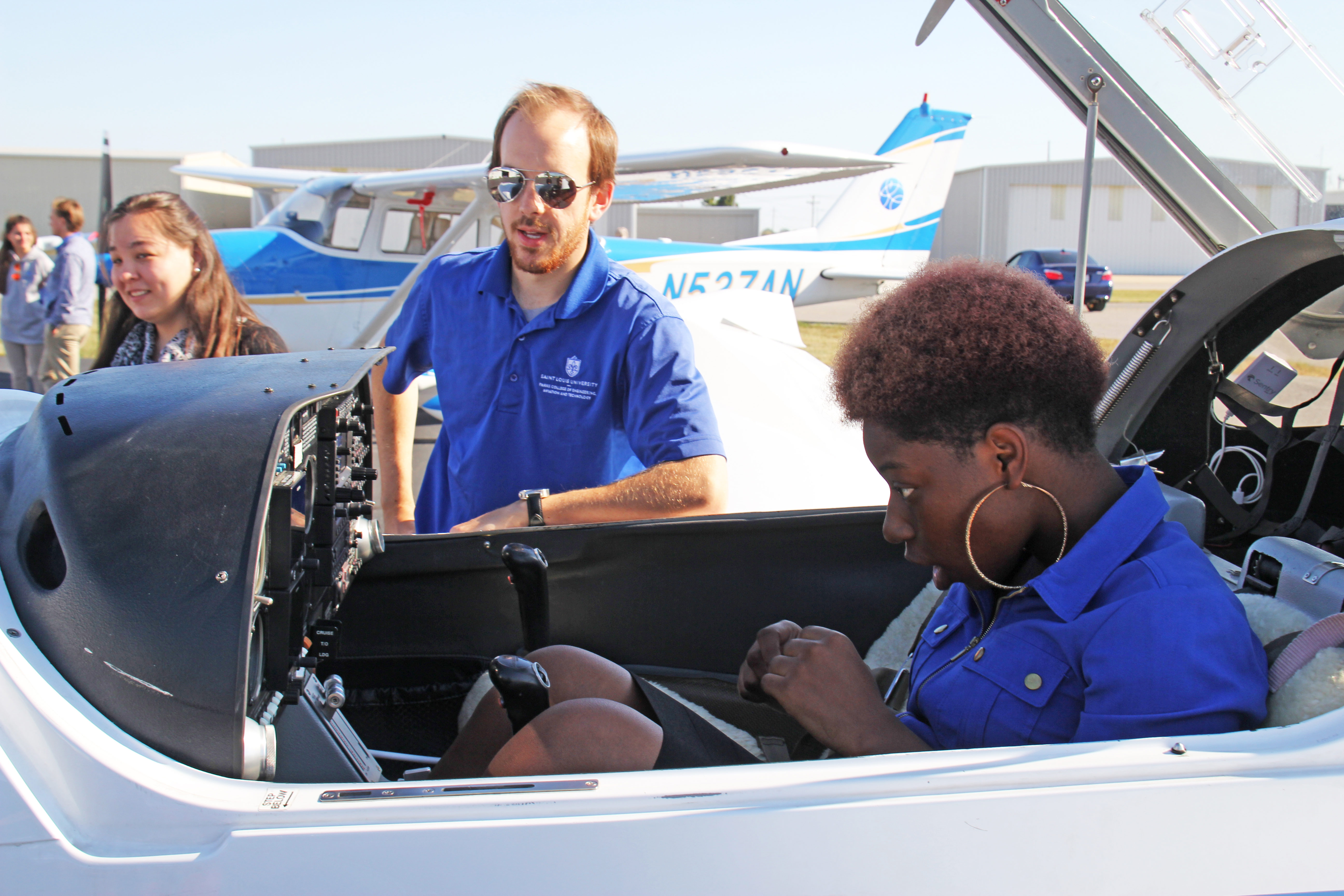 Girls in Aviation Day Opens up Whole New World of Opportunity for Area ...